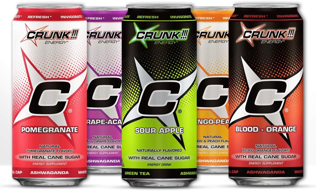 Amazon.com : CRUNK!!! Energy Variety 16oz 12 pack : Grocery & Gourmet Food