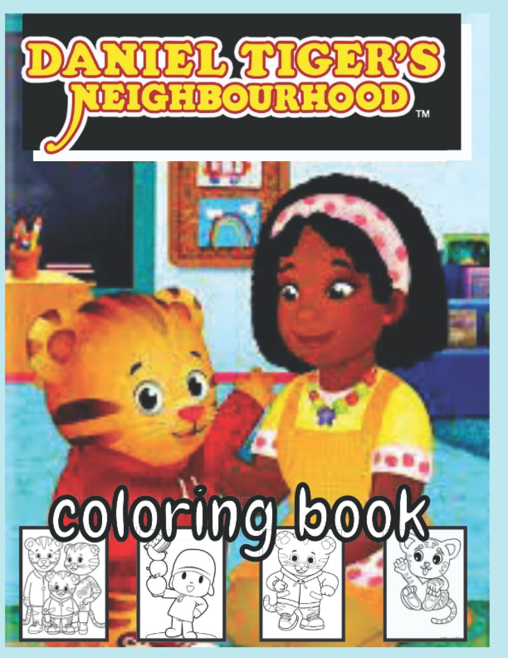 Daniel Tiger Neighborhood Coloring Sheets