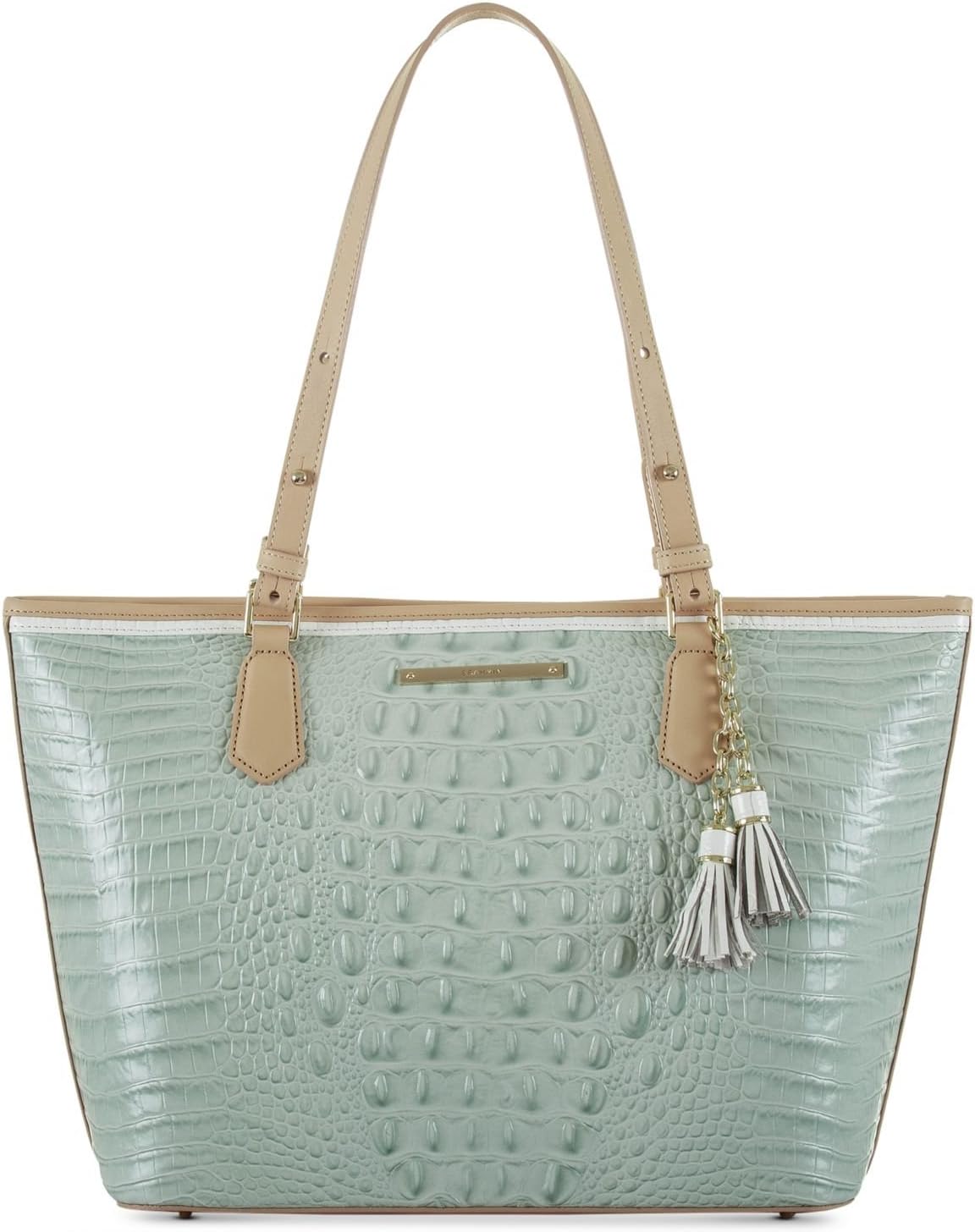 Amazon.com: Brahmin Medium Asher Tri Color Tote : Clothing, Shoes & Jewelry