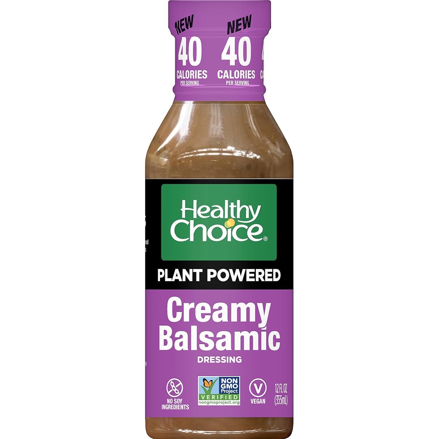 Amazon.com : Healthy Choice Power Dressing Plant Based Salad Dressing ...