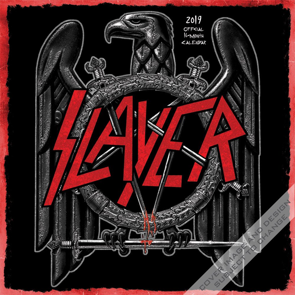Buy Slayer 2019 Calendar Book Online at Low Prices in India | Slayer ...