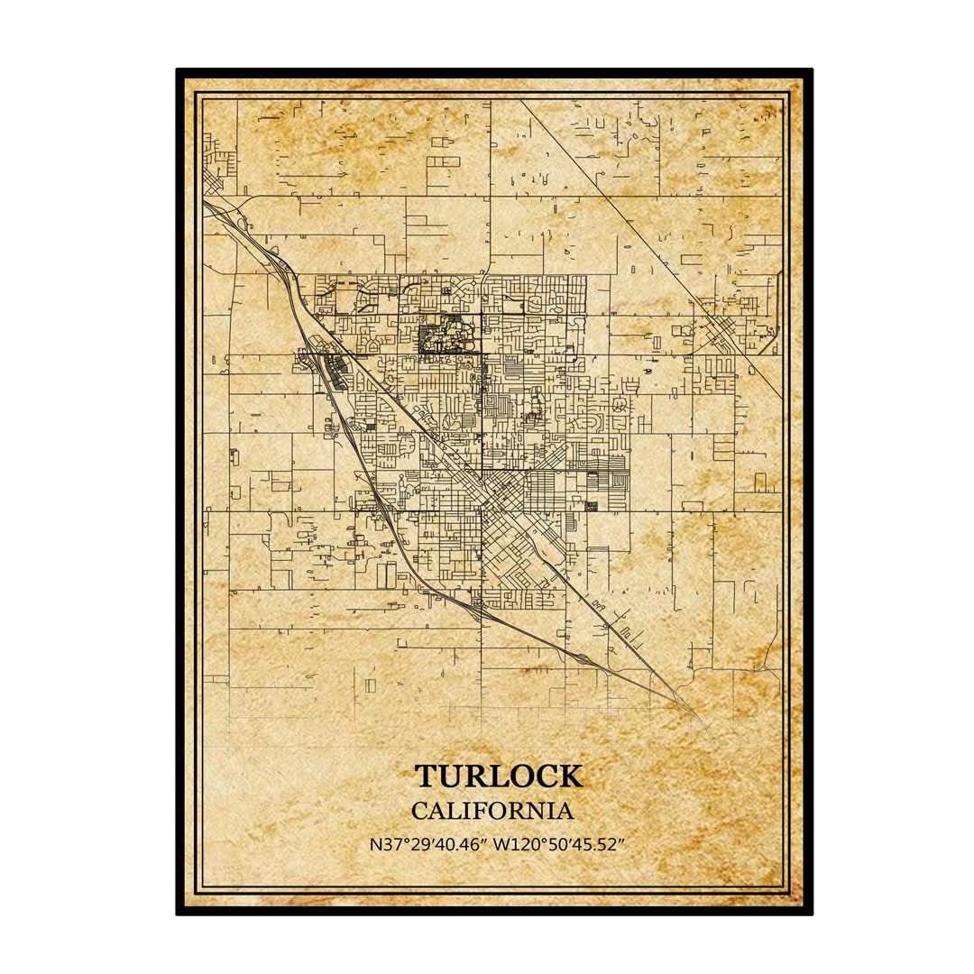 Mapa De Turlock, California File:Merced River Map.jpg Wikimedia