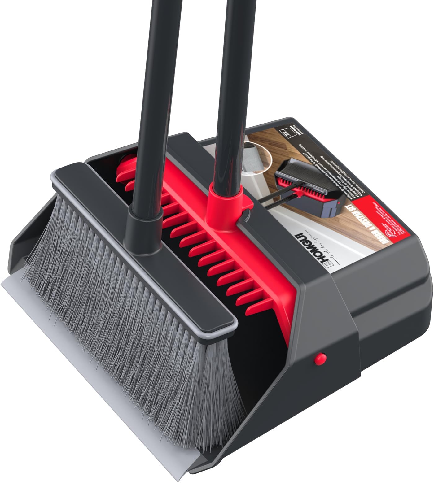 Amazon.com: NBGYTECH Broom with Dustpan Combo Set Outdoor Upright ...