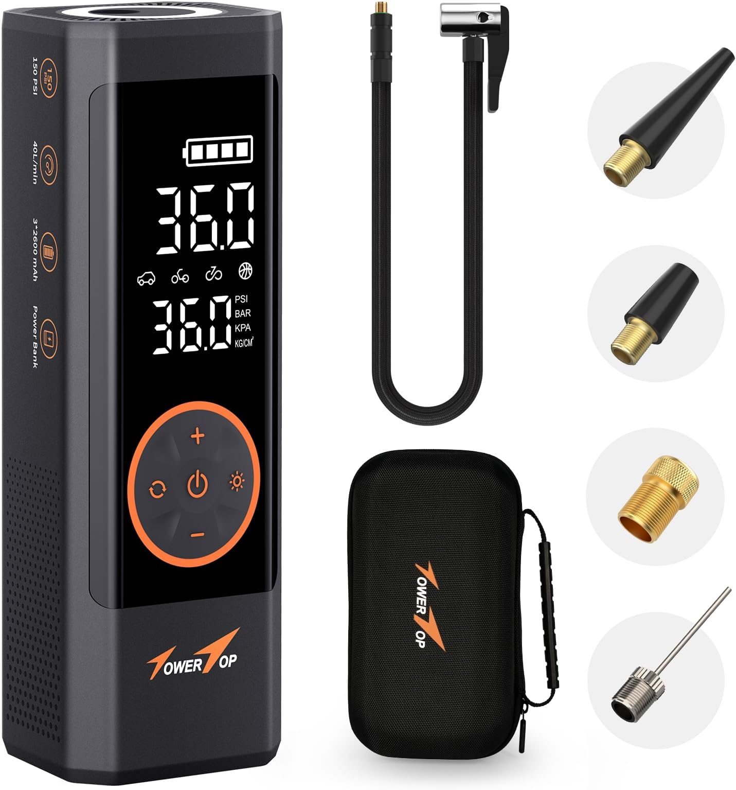 Neakhmer Mini Kompressor Akku Luftpumpe：150PSI Elektrische luftpumpe ...