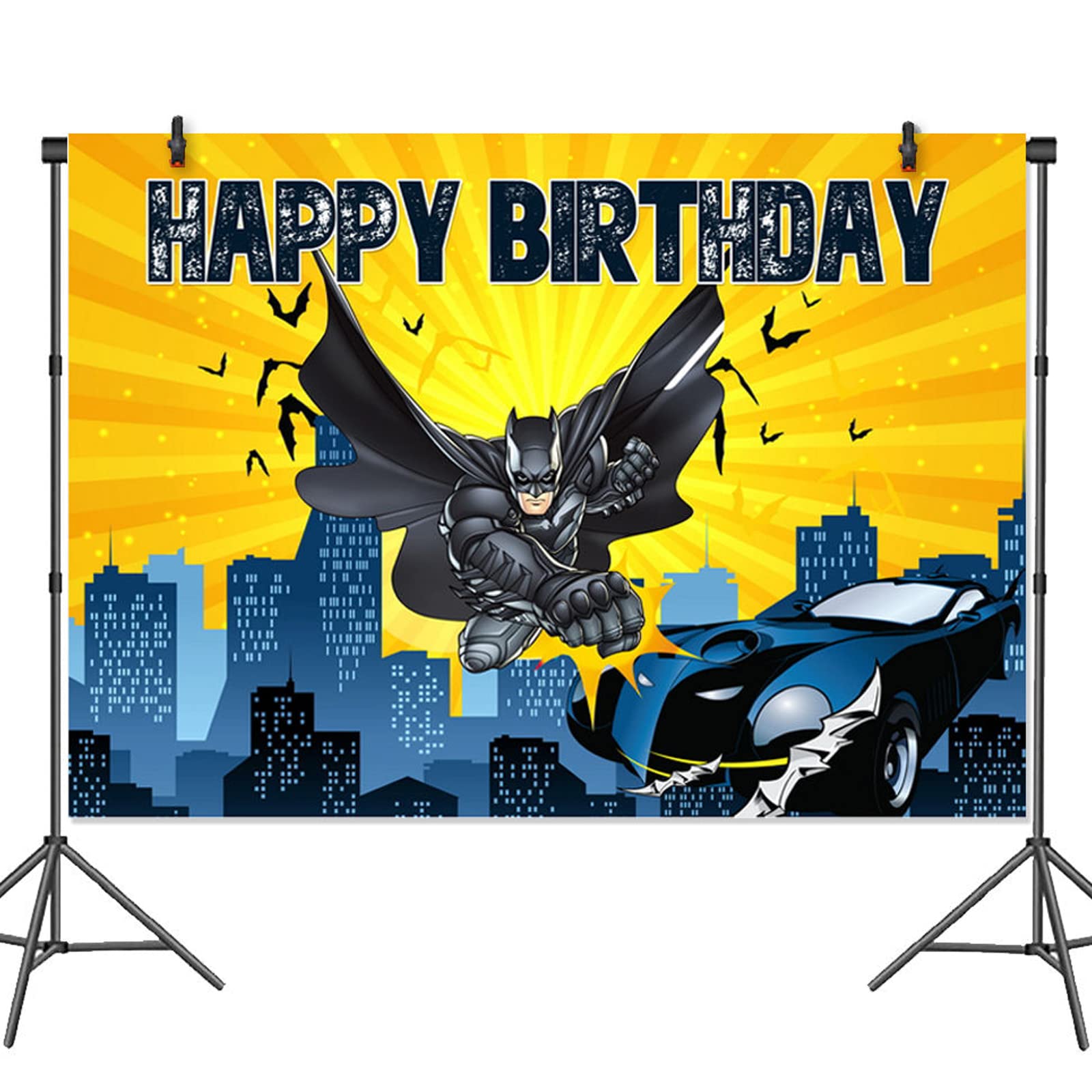 Superhero Party Supplies Birthday Decoration Party Background Superhero ...