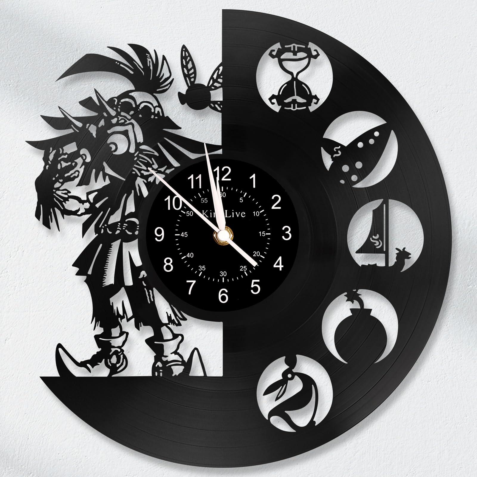 Amazon.com: 12 Inch Game Theme Vinyl Record Wall Clock, Action ...