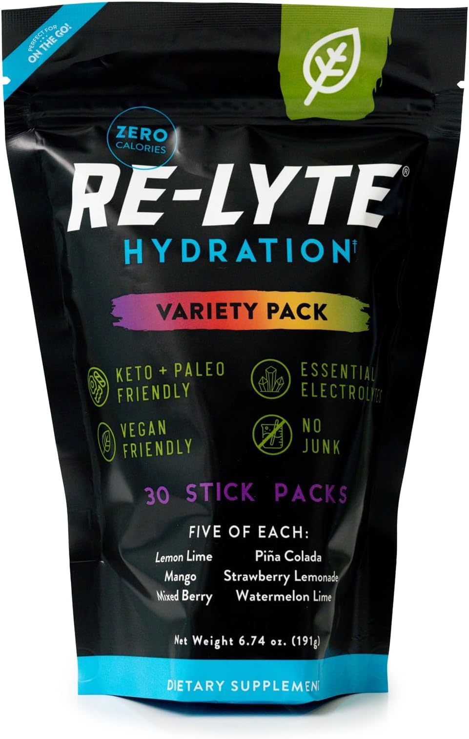 Amazon.com: REDMOND Re-Lyte Hydration Electrolyte Mix (Mixed Berry ...