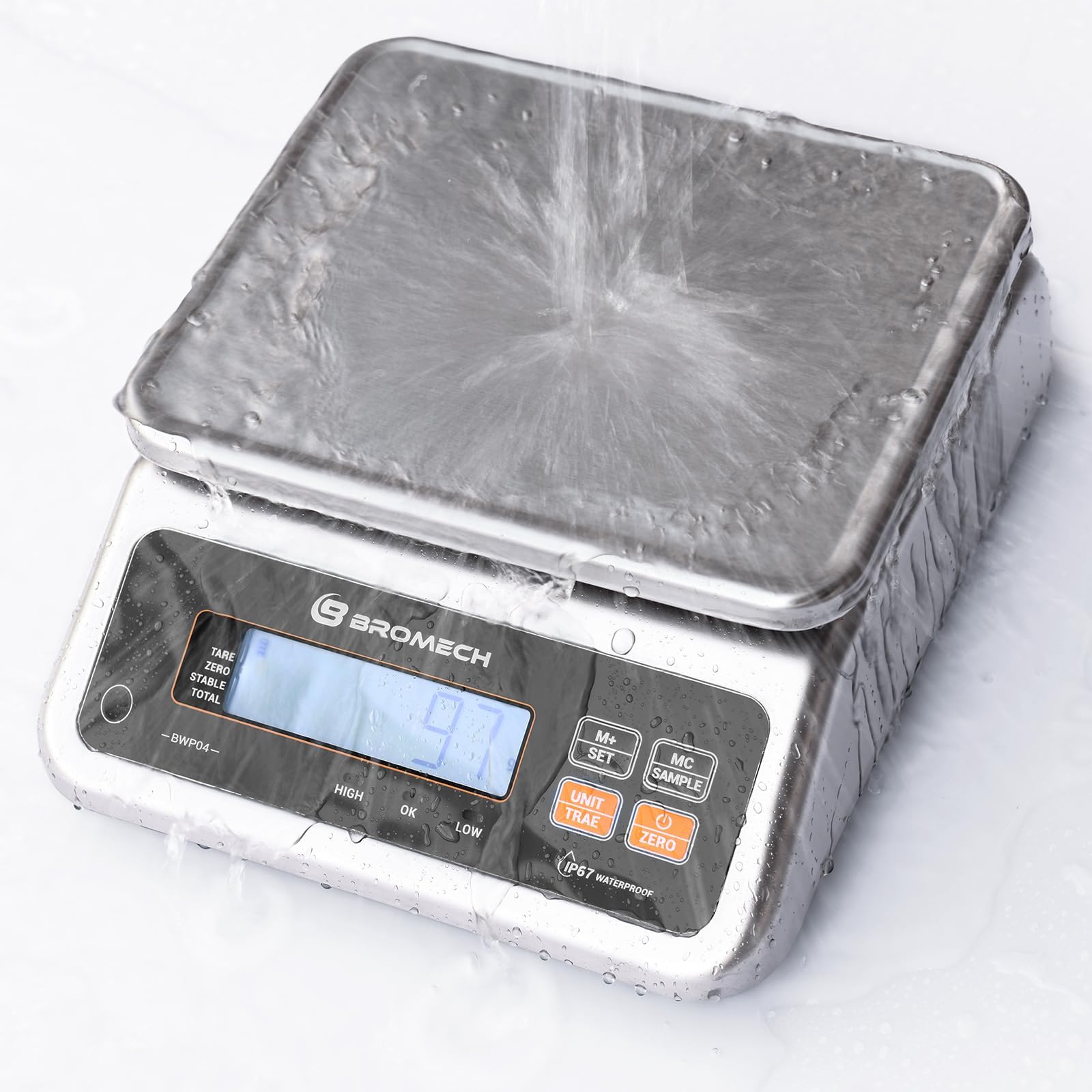 Amazon.com: Bakers Math Kitchen Scale by My Weight - KD8000 , Silver ...