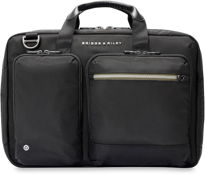 Amazon.com | Briggs & Riley Medium Expandable Briefcase - Laptop Bag for Work & Travel, Briefs ...