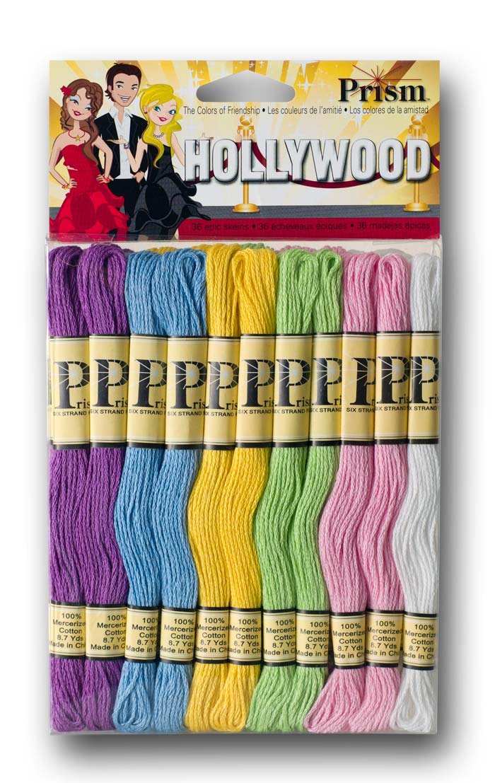 DMC Prism-SPR Prism Cotton Six Strand Floss Craft Thread, Spring, 36 ...