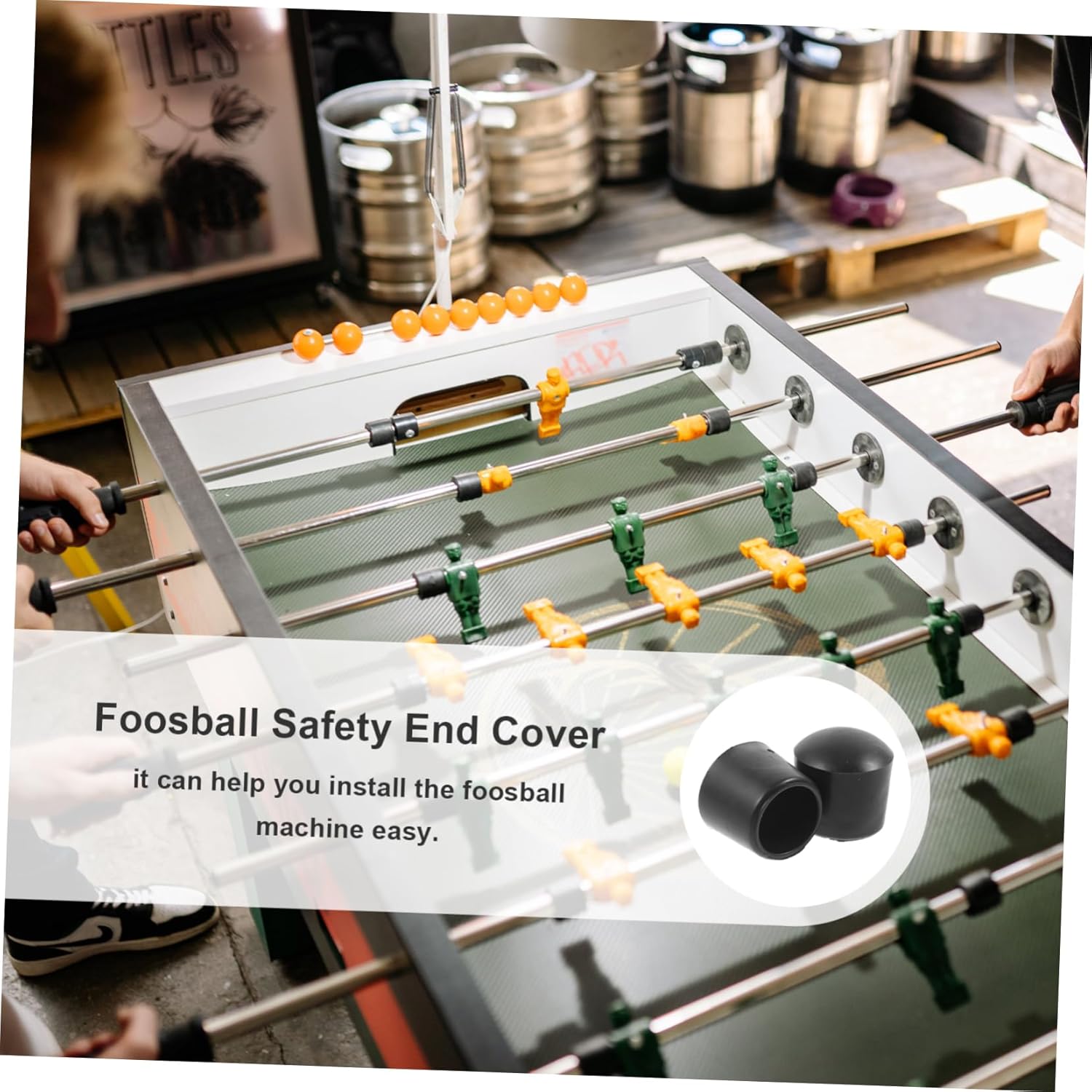 Kisangel 8pcs Football Machine Cap Table Soccer Accessories Football ...