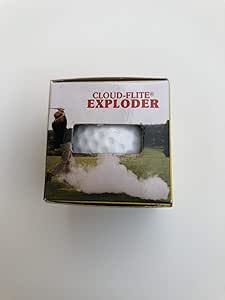 Cloud Flite Loftus Trick Golfball Company Exploder Exploding Golf Ball Gag Broma de 1.7 Pulgadas ...