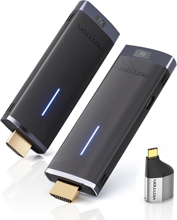Amazon.com: VENTION Wireless USB C to HDMI Transmitter and Receiver ...