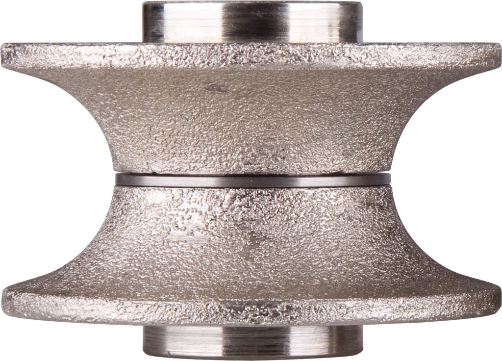 V30(1-1/4") Bullnose Pos #2 Monolayer Vacuum Brazed Diamond Router Bits ...