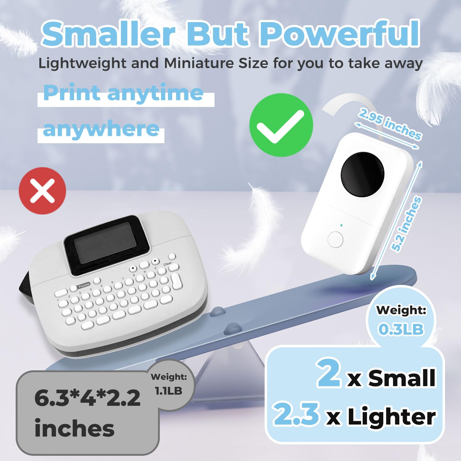 Bluetooth Label Maker Phomemo D30 - Portable, Rechargeable, With 3 ...