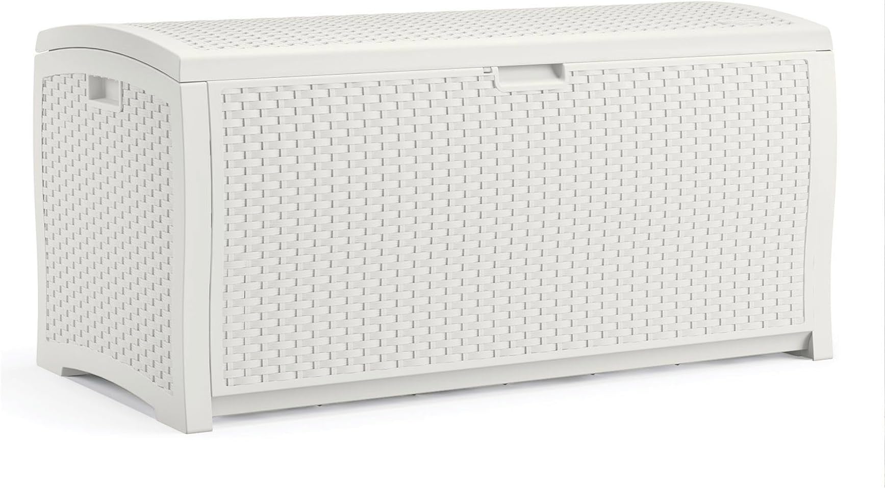 Amazon.com: 170 Gal. Resin Deck Box Large Indoor/Outdoor Storage ...