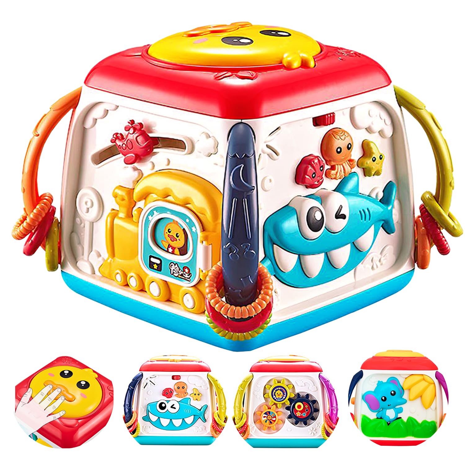 swadesi krafts 5 in 1 Learning Cube Educational & Learning Activity Toy ...