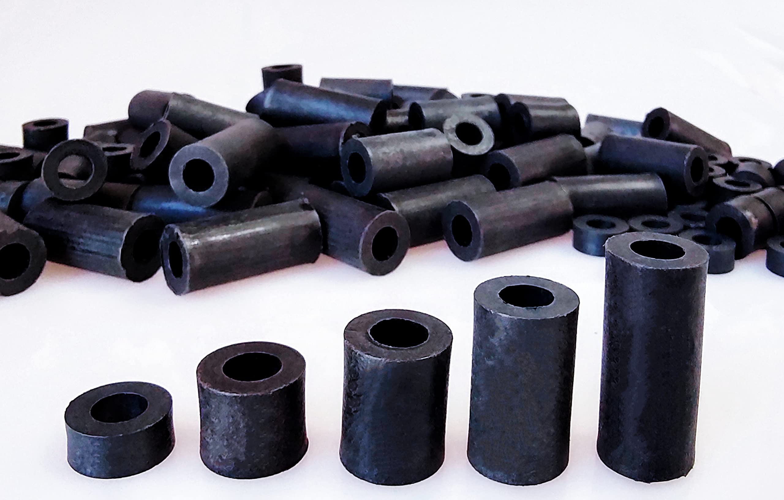 125 PCS Outlet Screw Spacers Rubber Round Spacer for Electrical Screws ...