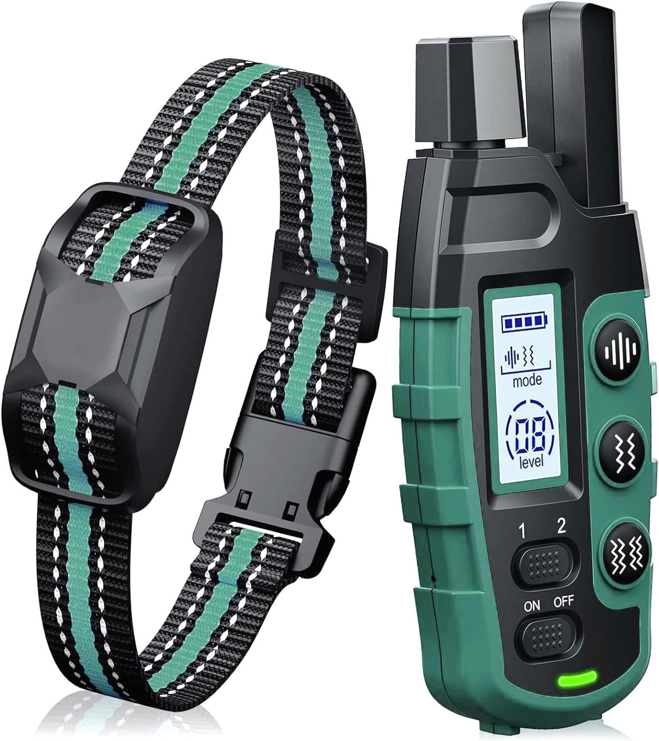 Dog Training Collar with 3300Ft Remote Range, 3 Training Modes Sound ...