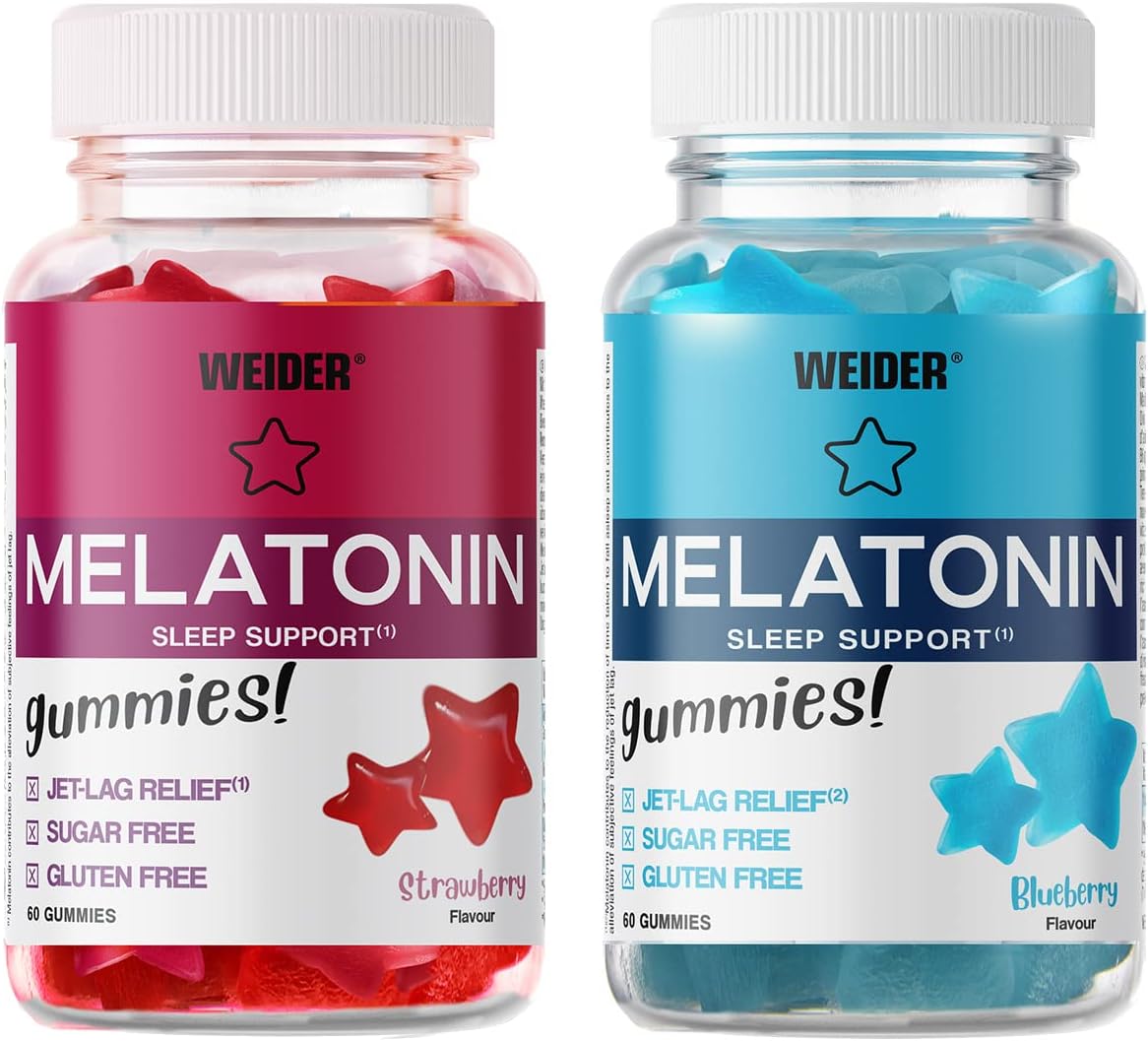 Weider PACK DUO Melatonin Gummies (2x60 Caramelle Gommose) Sapore ...