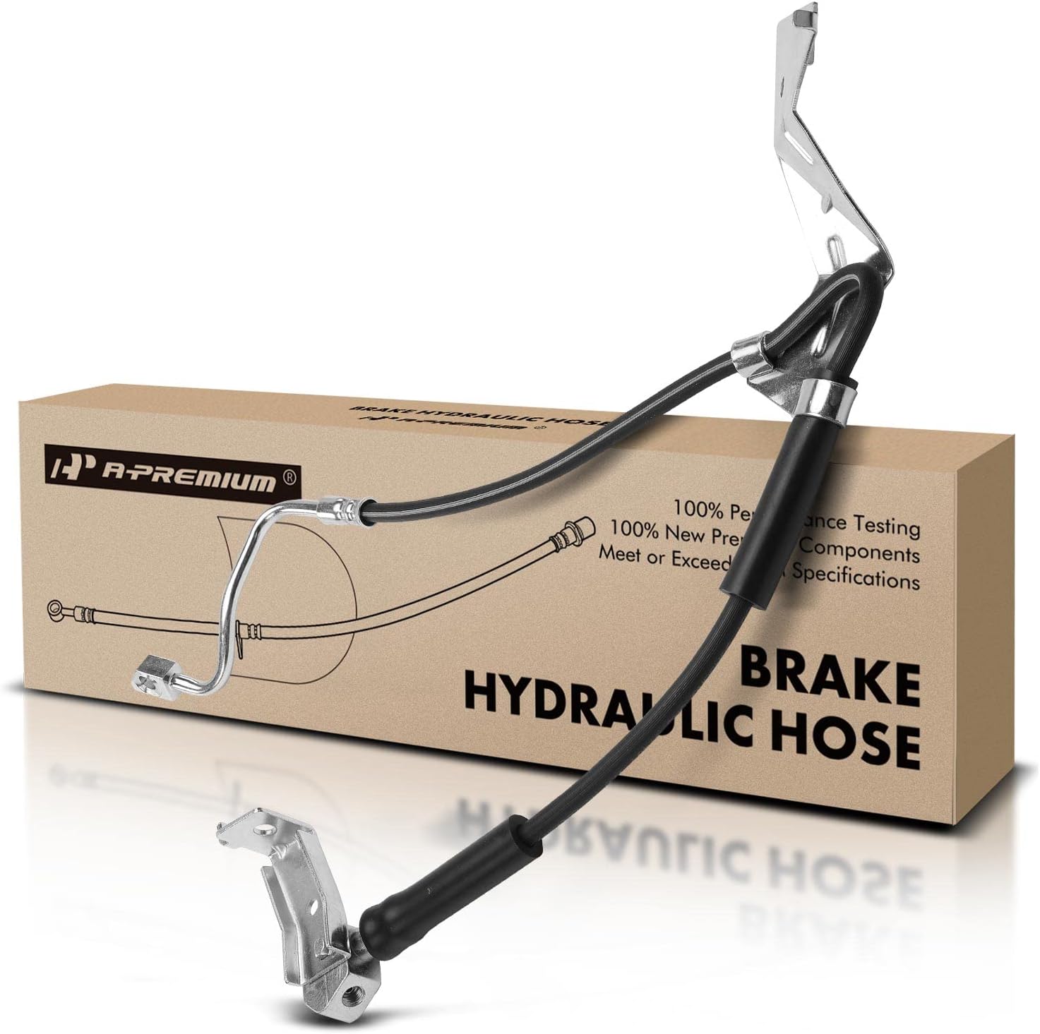 Amazon.com: A-Premium Brake Hydraulic Hose Compatible with Ford Models ...