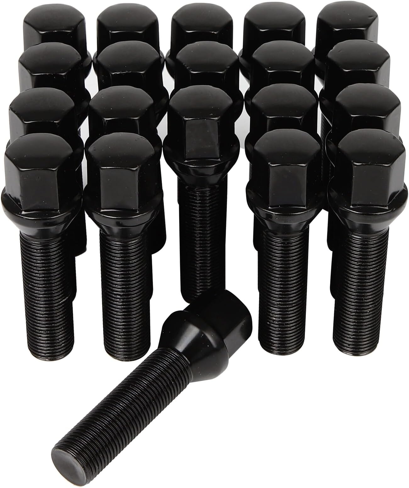 Amazon.com: ECCPP 14x1.25 Wheel Lug Bolts 20PCS 69mm Over Tall 45mm ...