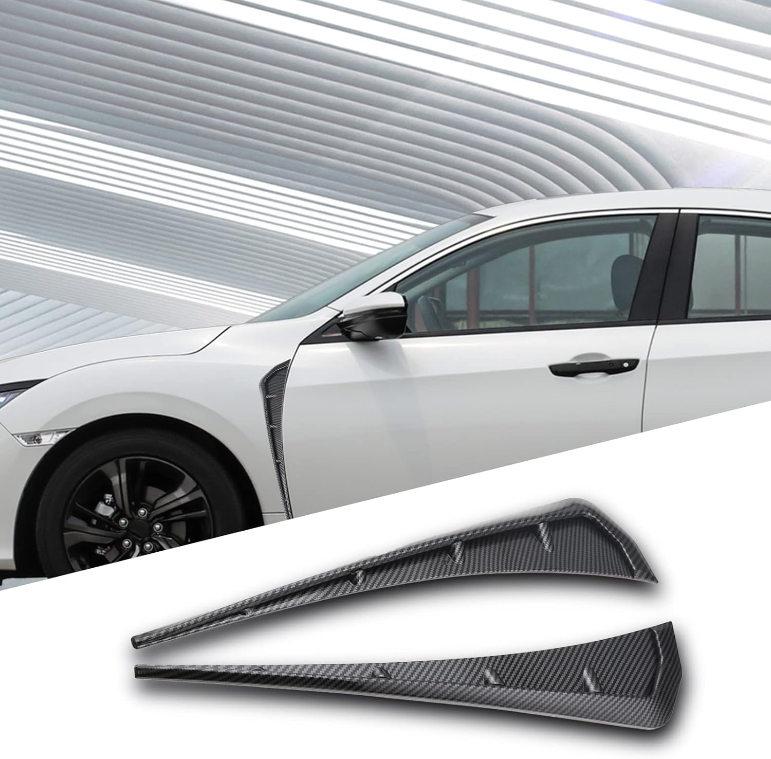 Amazon.com: Pincuttee Car Fender Side Vents Sticker,Fender Decorative ...