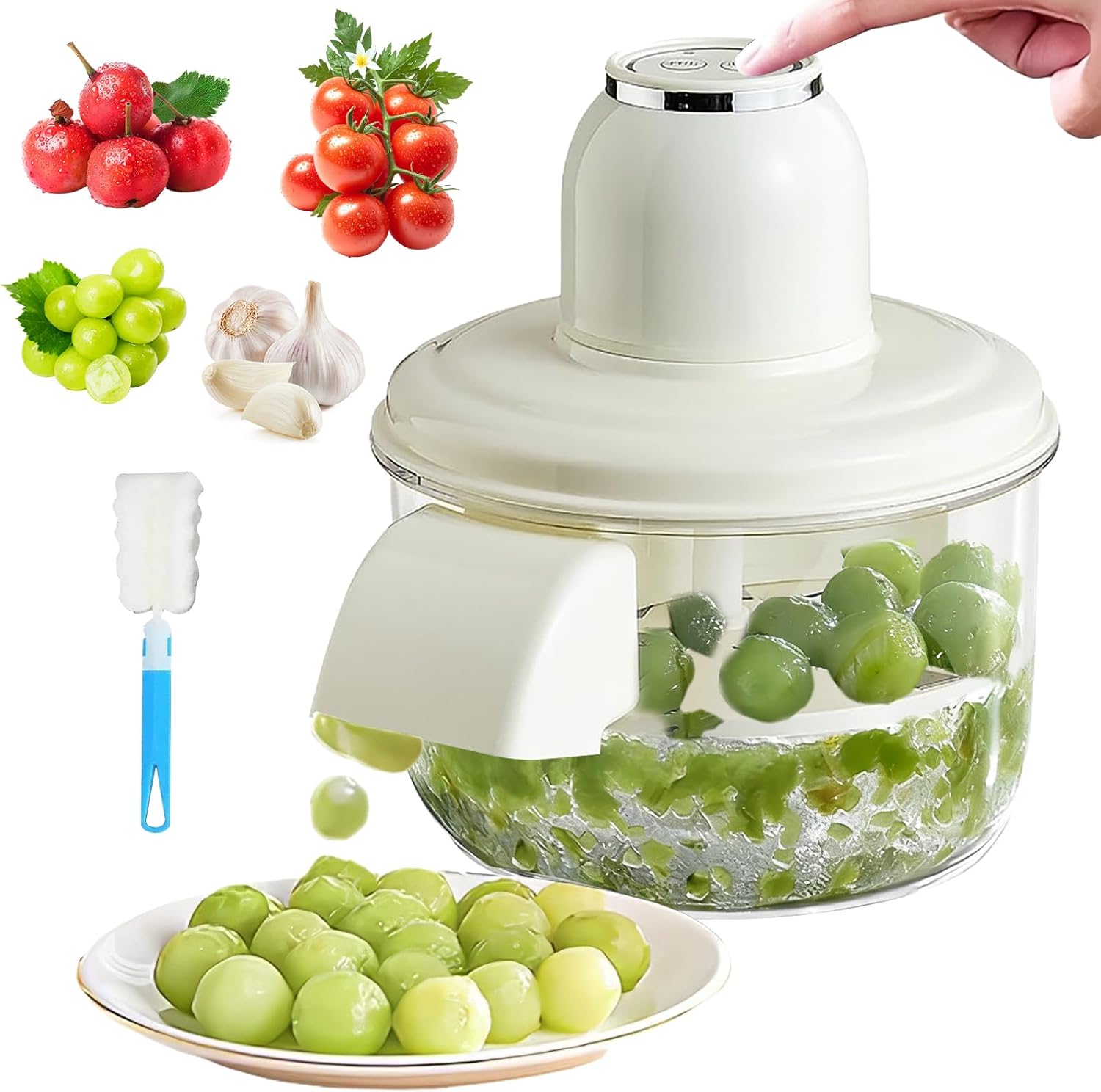 Amazon.com: Electric Grape Peeling Machine, Garlic Peeling Machine ...