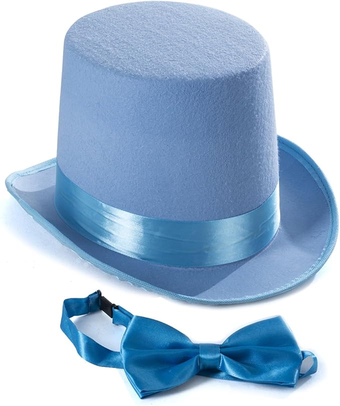 Amazon.com: Tigerdoe Top Hat Costume - Top Hat with Bow Tie - Adult ...