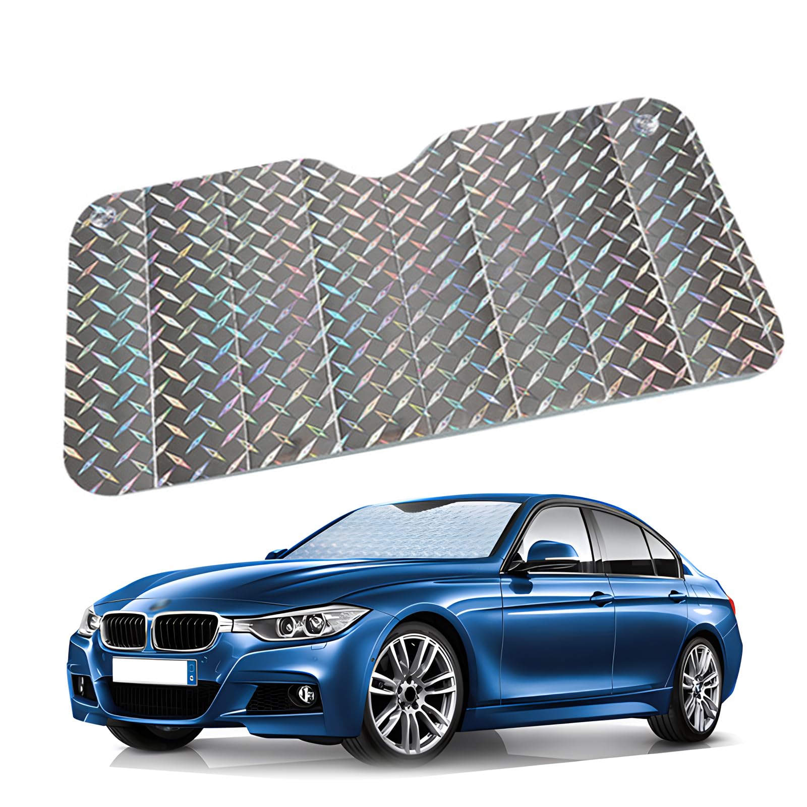 1 PC Car Windshield Sun Shade, Portable Heat Insulation Reflector, Keep ...