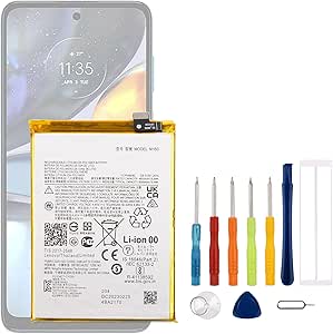 Amazon.com: Vvsialeek New NH50 Replacement Battery for Moto G22 XT2231 ...