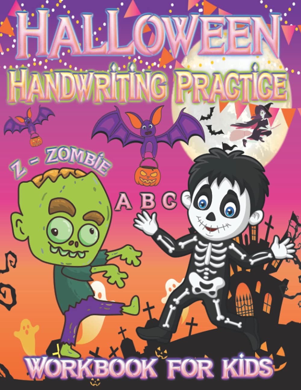 Buy Halloween Handwriting Practice Workbook For Kids Halloween ABC buy-halloween-handwriting-practice-workbook-for-kids-halloween-abc
