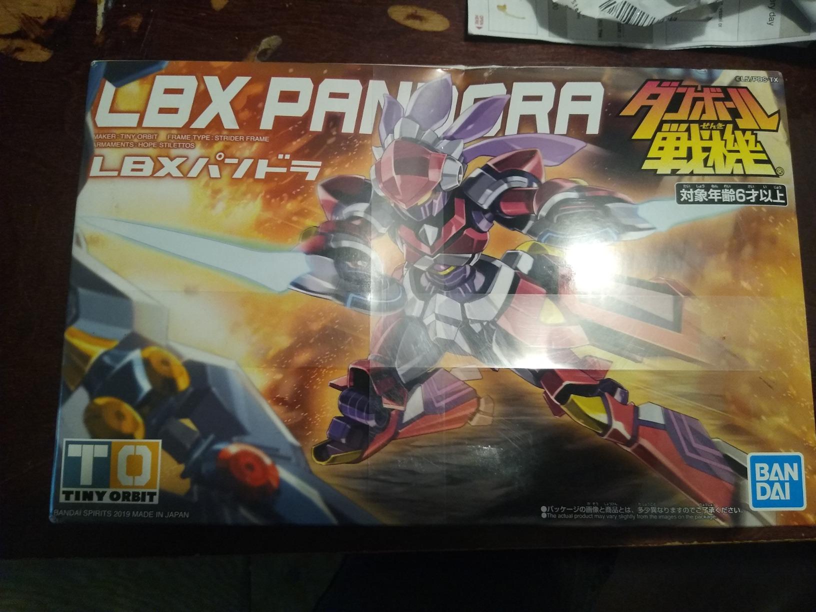 Amazon.com: Little Battlers eXperience #10 Pandora, Bandai Spirits LBX ...