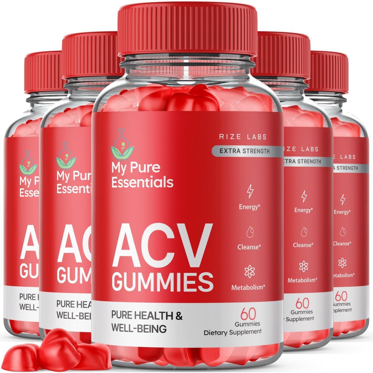 Amazon.com: rize labs My Pure Essential ACV Keto Gummies for Advanced ...