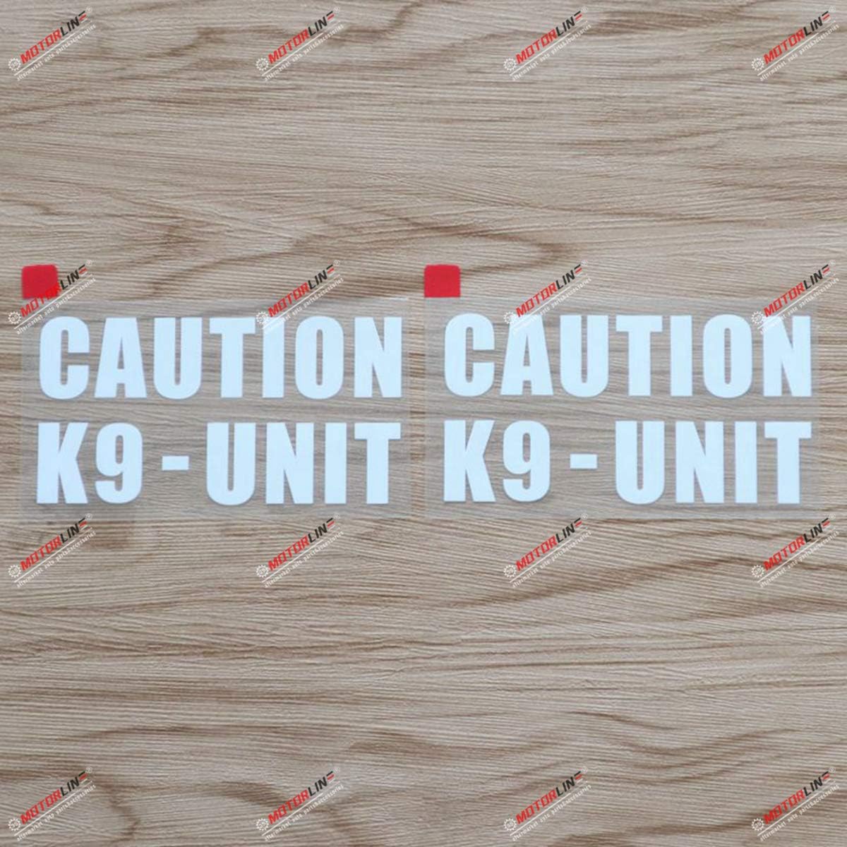 Amazon.com: K9 Unit Police Dog Decal Sticker 2X 11 Decals Stickers Law ...