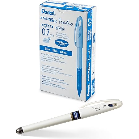 Amazon.com: Pentel EnerGel Tradio Pearl Gel Ink Pen, (0.5mm), Needle ...