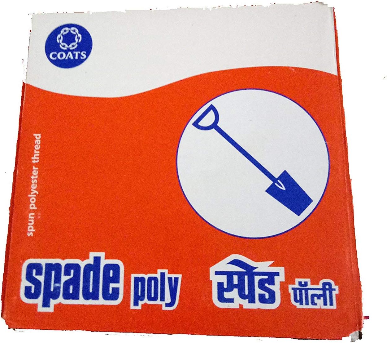 Spade Poly Polyester Sewing Thread Box Small Assorted 25 Spools (25 ...