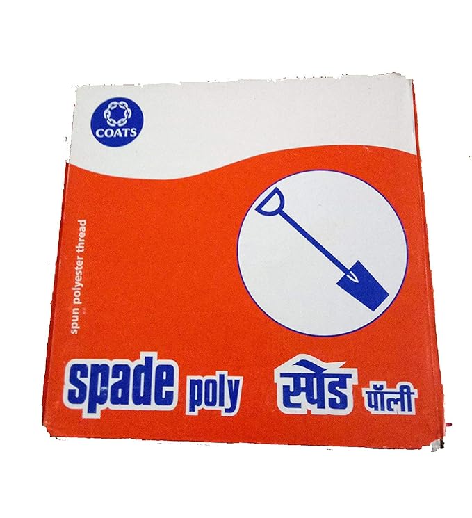 Spade Poly Sewing Threads, 180m Each Spool - 100 Tubes Assorted Set ...