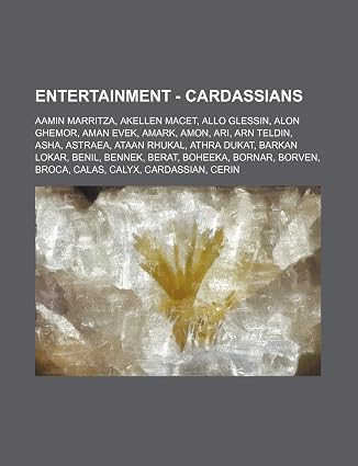 Amazon.co.jp: Entertainment - Cardassians: Aamin Marritza, Akellen ...