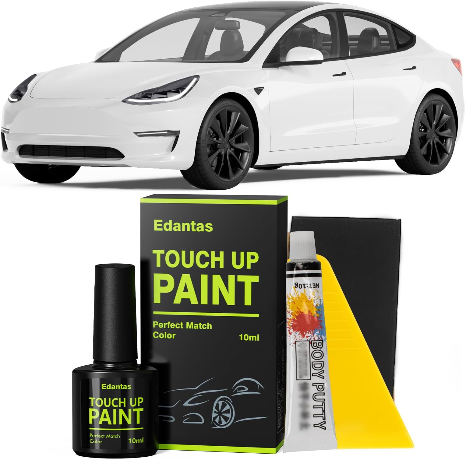 Amazon.com: ScratchesHappen Exact-Match Touch Up Paint Kit - Obsidian ...