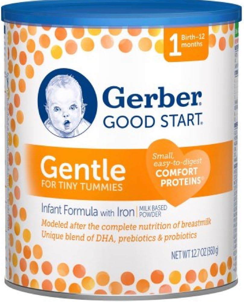 Gerber Good Start Gentle Infant Formula, Milk Based Powder 12.7 oz ...