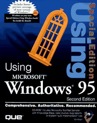 Special Edition Using Windows 95: Person, Ron, Voss, Robert, Miller ...