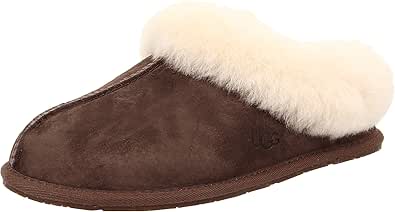 Amazon.com | UGG Women's Moraene Espresso Suede Slipper 10 B (M) | Slippers