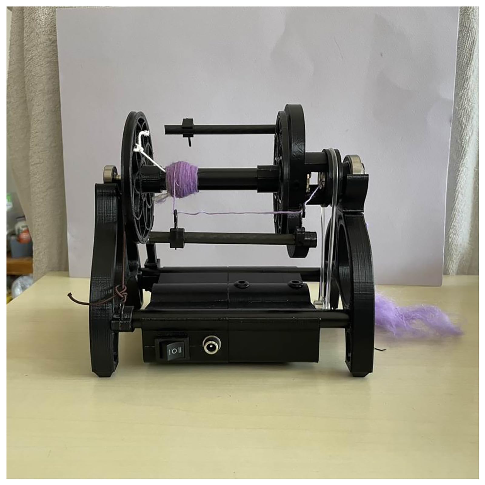 Amazon.com: HZFAIGLL Electric Spinning Wheel, Dog Hair Wool Spinning ...