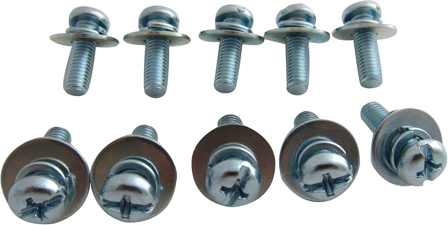 Amazon.com: Goedrum 10pcs M5 X 16mm Drum Mounting Screws with Washers ...