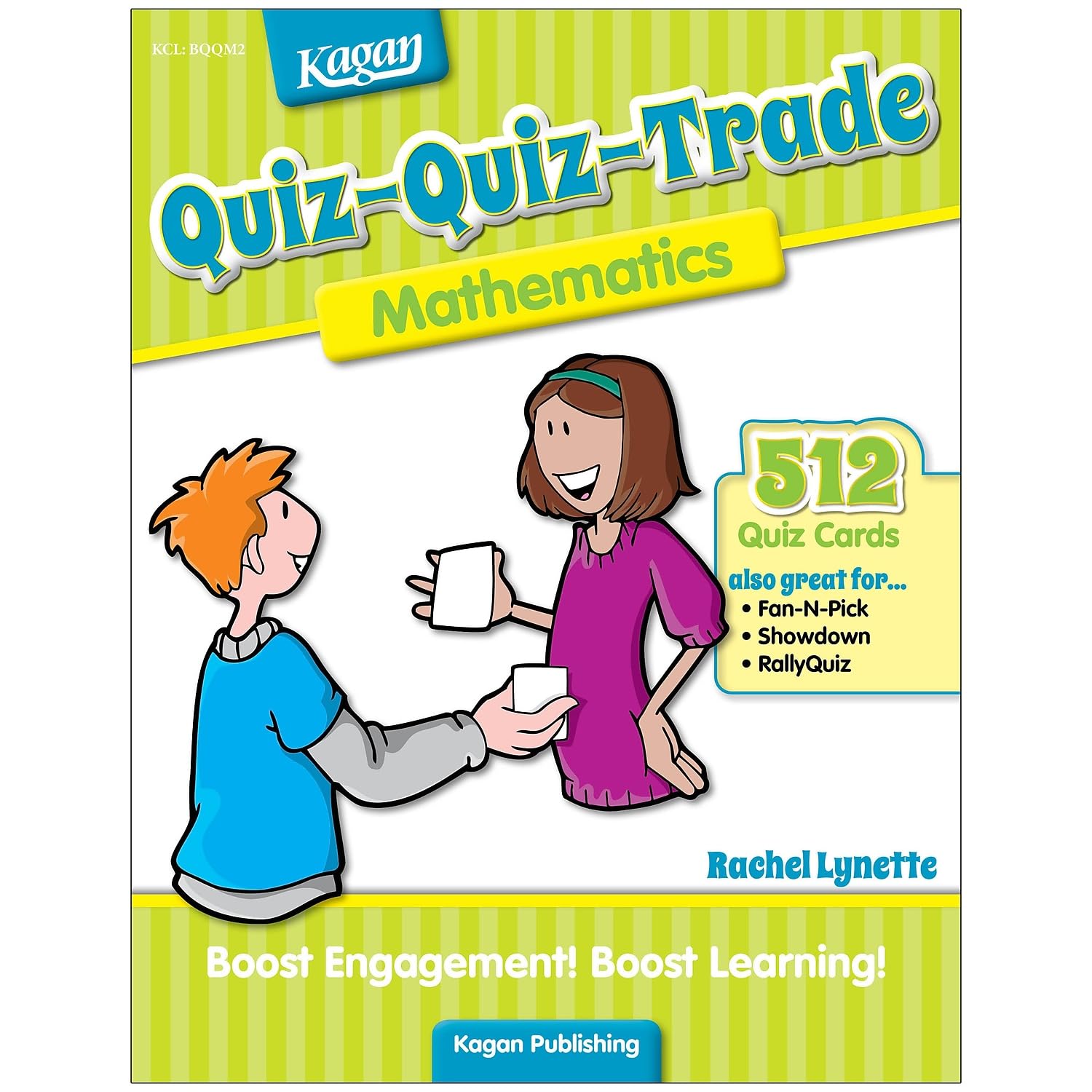 Quiz-Quiz-Trade: Mathematics, Grades 2-4: Rachel Lynette: 9781933445618 ...