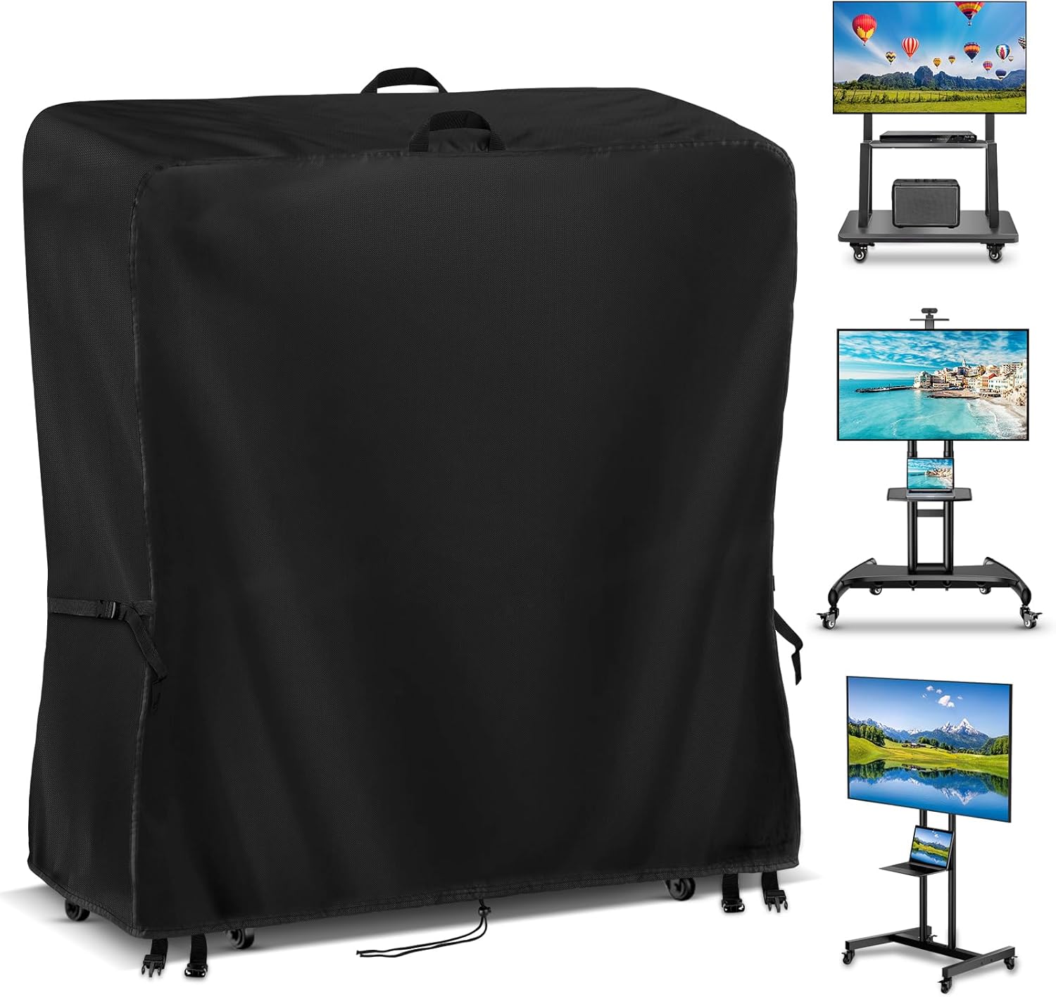 Amazon.com: Kingling Outdoor TV Cover 75 Inch Weatherproof for 85 Inch ...