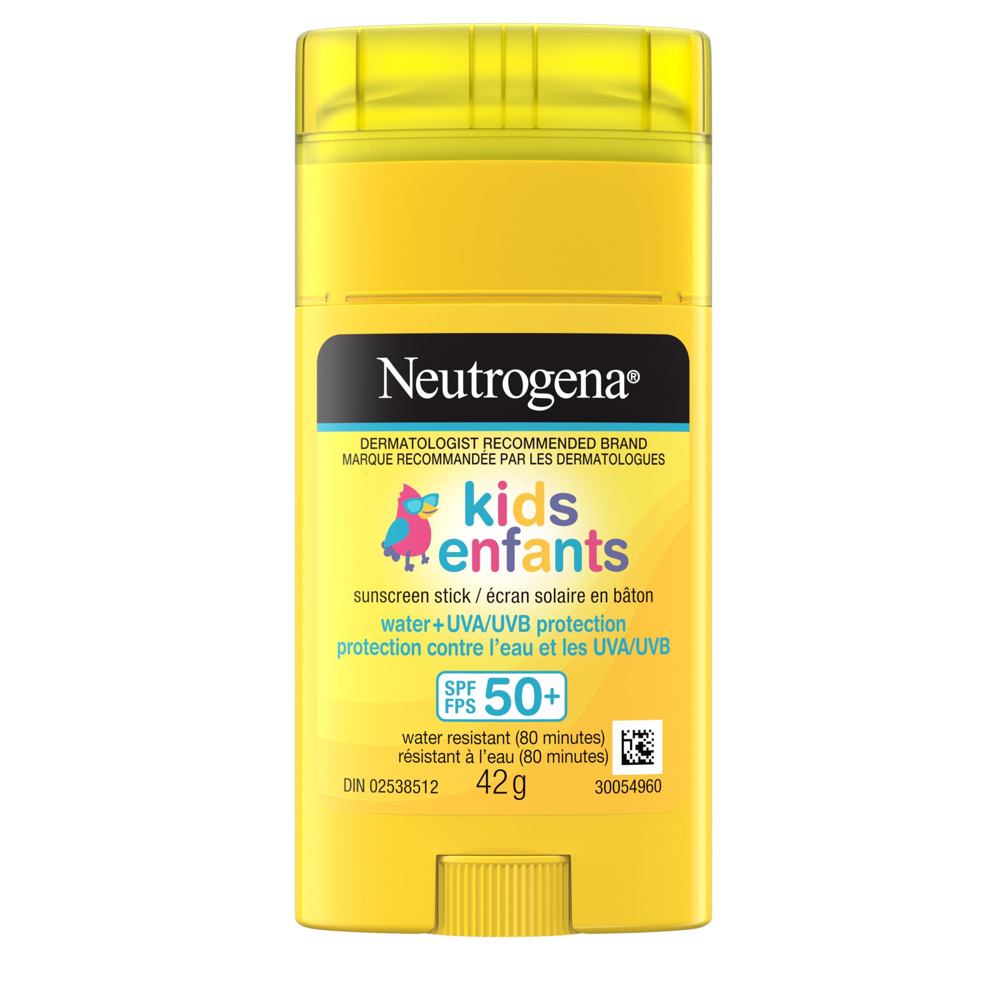 Neutrogena Kids Sunscreen Stick, SPF 50+, Sun Protection UVA & UVB ...