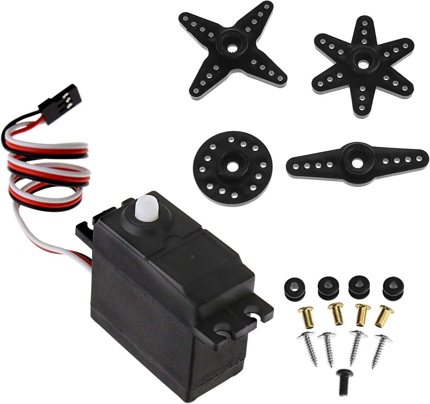 2x Gear Standard High Torque Compatible with Futaba S3003 RC Model Car ...