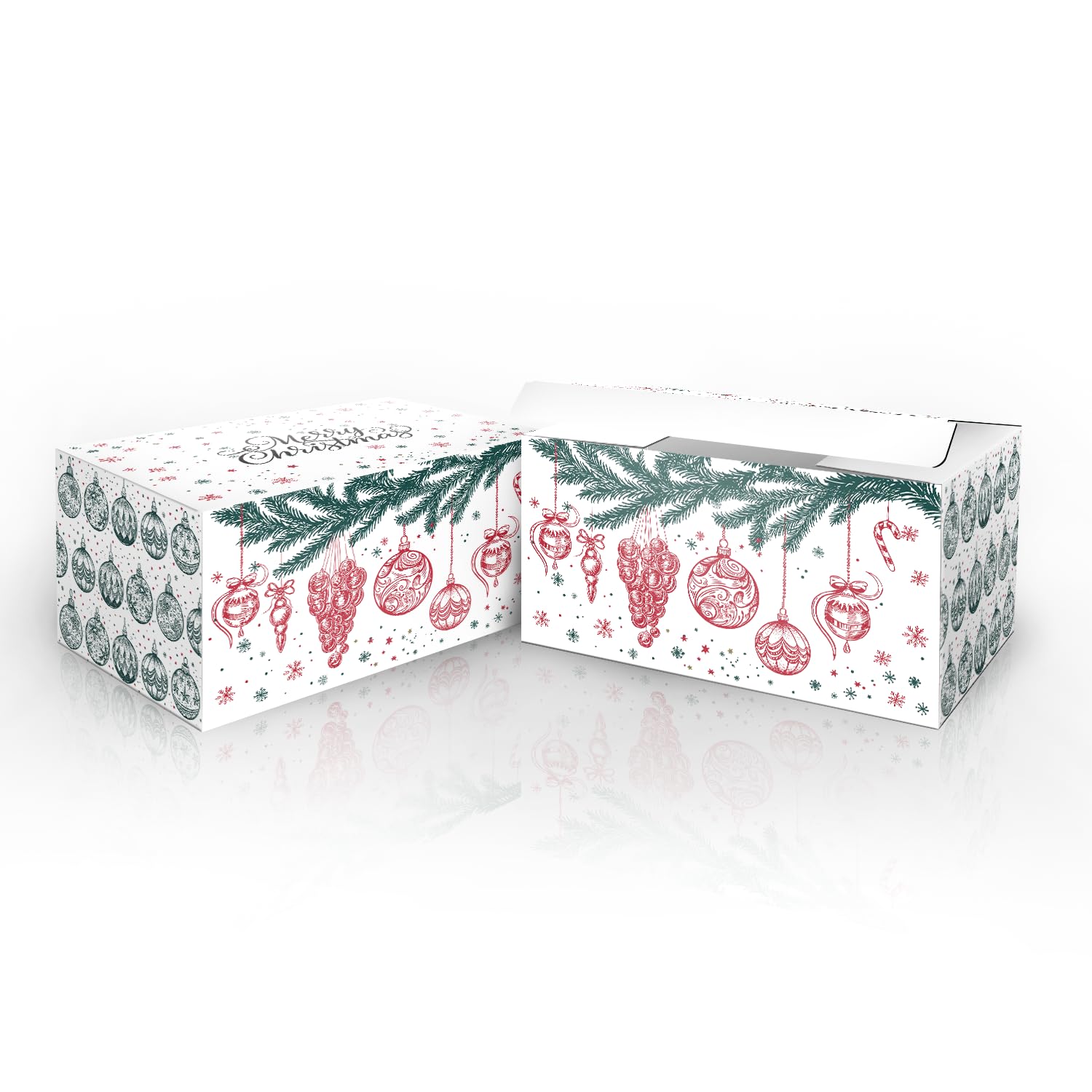 Amazon.com: Linelglobal Christmas Gift Box with Lid for Kid Women Men 8 ...